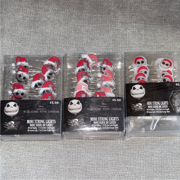Holiday | Disney The Nightmare Before Christmas Mini String Lights Jack ...